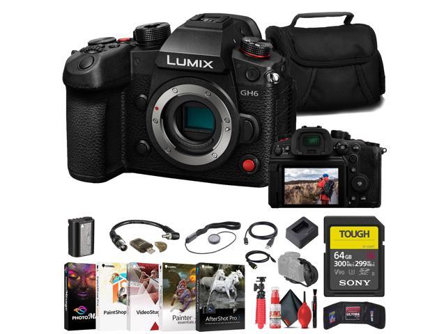 Click here for Panasonic Lumix GH6 Mirrorless Camera + 64GB TOUGH... prices