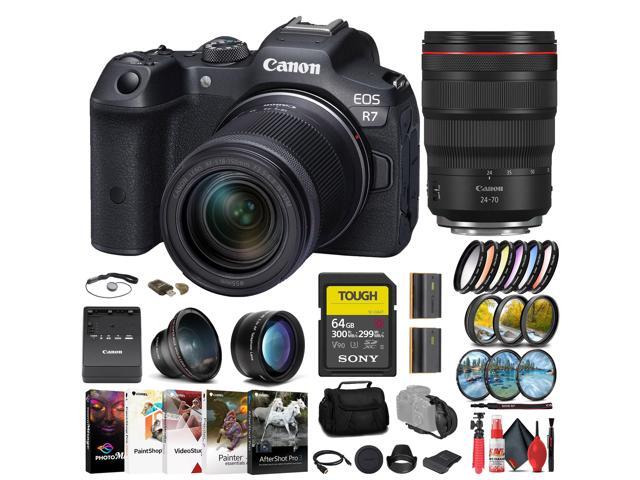 Click here for Canon EOS R7 Mirrorless Camera W/ 18-150mm Lens +... prices