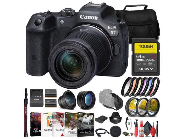 Click here for Canon EOS R7 Mirrorless Camera W/ 18-150mm Lens +... prices