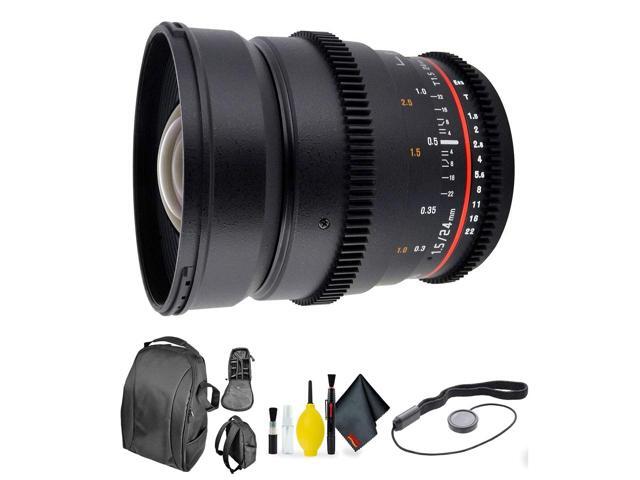 Click here for ROKINON 24MM T/1.5 CINE Lens Nikon + Deluxe Lens C... prices