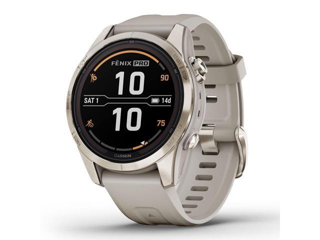 Click here for Garmin Fenix 7S Pro Sapphire Solar - Light Sand -... prices