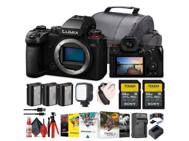 Click here for Panasonic Lumix S5 II Mirrorless Camera + 2 x 64GB... prices