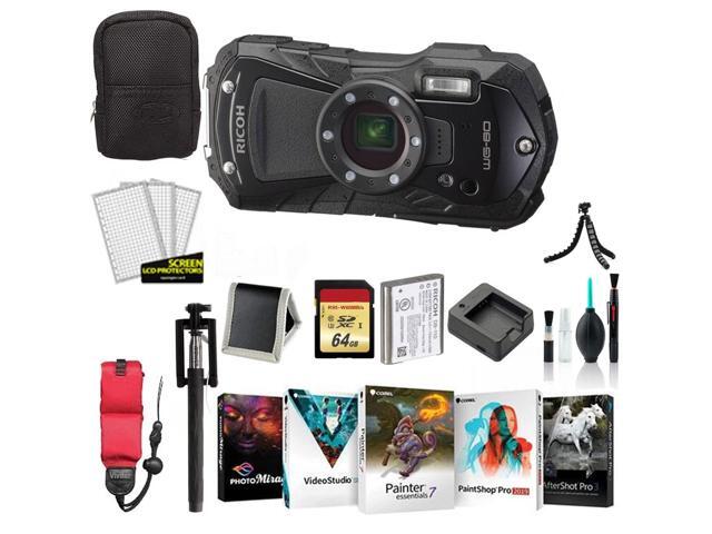 Click here for Ricoh WG-80 Waterproof Digital Camera (Black) with... prices