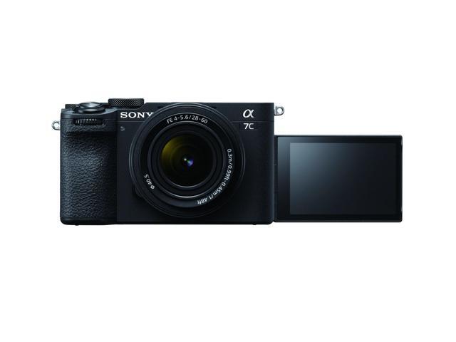 Sony Alpha 7C Ii Ff Interchangeable Lens Hybrid Camera with 28-60mm Lens(Black) - Black