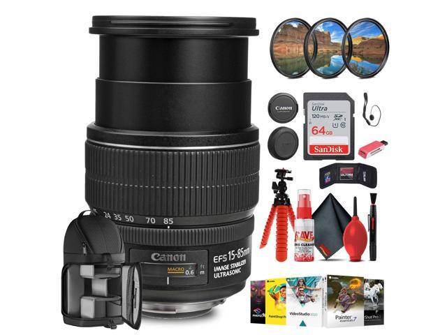 Click here for Canon EF-S 15-85mm f/3.5-5.6 IS USM Lens with 64GB... prices