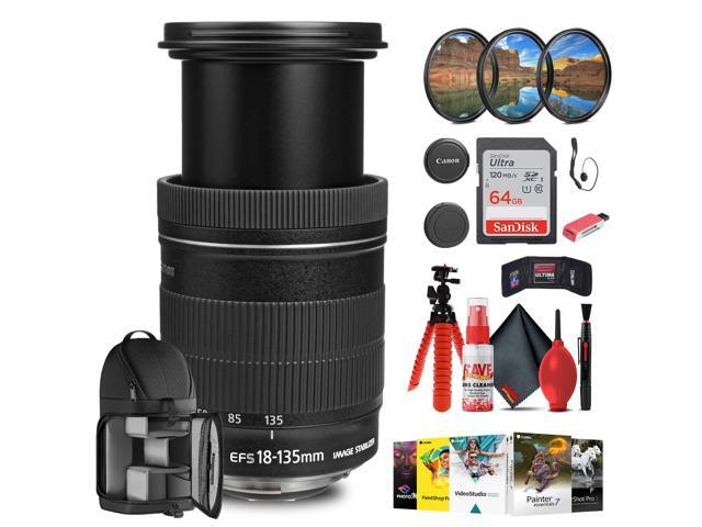 Click here for Canon EF-S 18-135mm f/3.5-5.6 IS Lens with 64GB Ex... prices