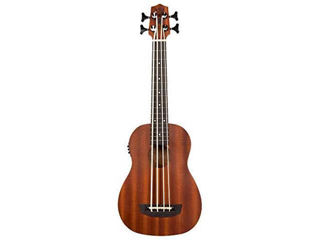 Kala Wanderer 4-String Acoustic Electric U-Bass (Right-Hand) - Brown
