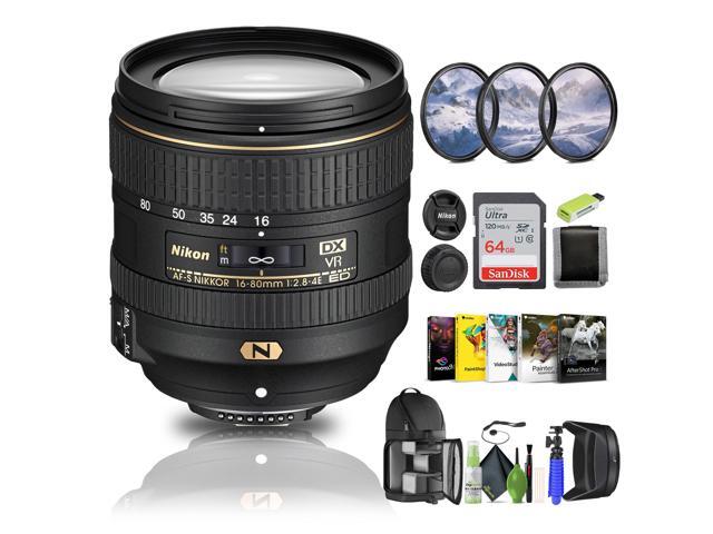 Click here for Nikon AF-S DX NIKKOR 16-80mm f/2.8-4E ED VR Lens (... prices