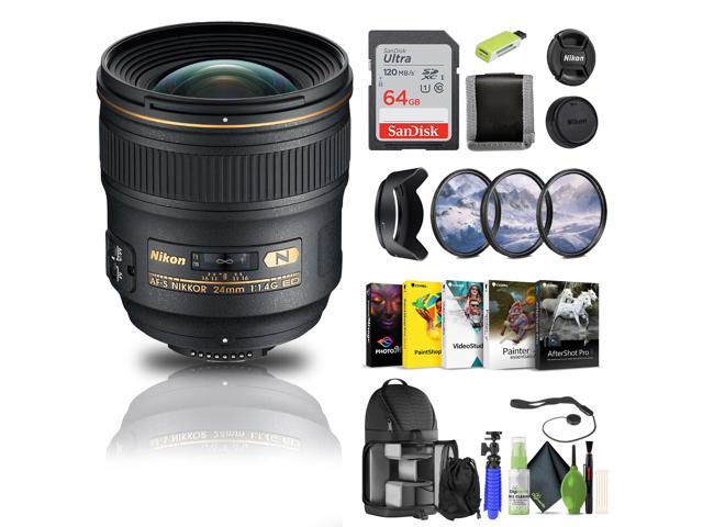 Click here for Nikon AF-S NIKKOR 24mm f/1.4G ED Lens (2184) + 64G... prices