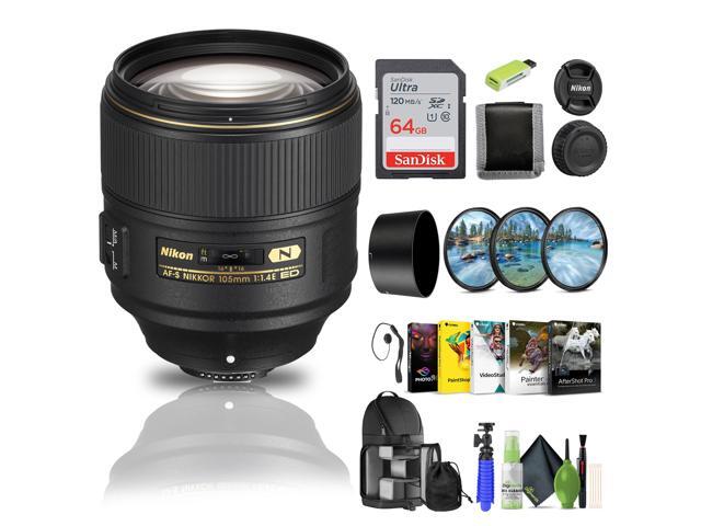 Click here for Nikon AF-S NIKKOR 105mm f/1.4E ED Lens (20064) + 6... prices