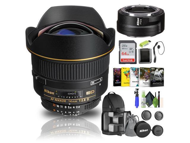 Click here for Nikon AF NIKKOR 14mm f/2.8D ED Lens (1925) + FTZ I... prices