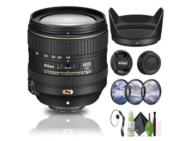 Click here for Nikon AF-S DX NIKKOR 16-80mm f/2.8-4E ED VR Lens (... prices