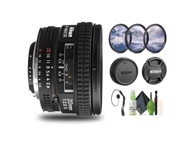 Click here for Nikon AF NIKKOR 20mm f/2.8D Lens (1913) + Filter K... prices