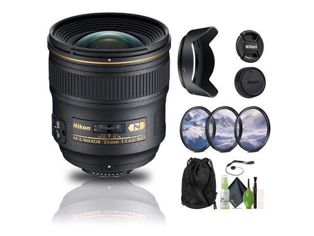 Click here for Nikon AF-S NIKKOR 24mm f/1.4G ED Lens (2184) + Fil... prices