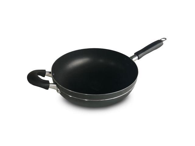 Click here for Bene Casa Wok  Stir-Fry Pan  12-inch Aluminum non-... prices