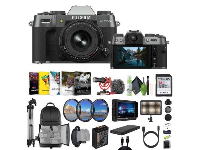 Click here for Fujifilm X-T50 Mirrorless Camera XF16-50mm+ Rode M... prices