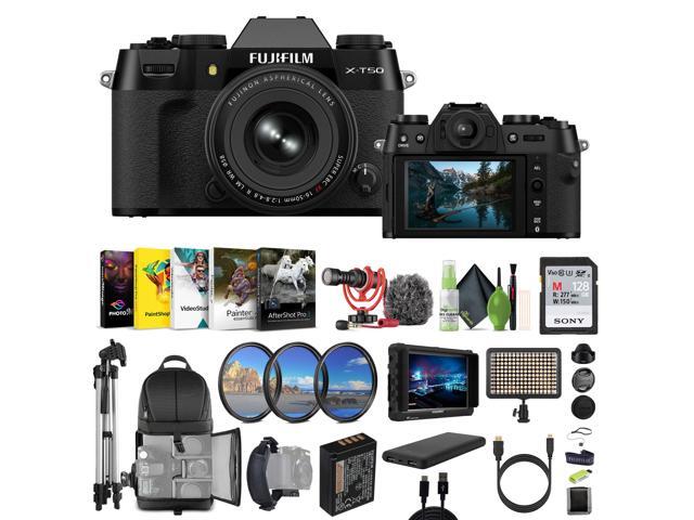 Click here for Fujifilm X-T50 Mirrorless Camera XF16-50mm + Rode... prices