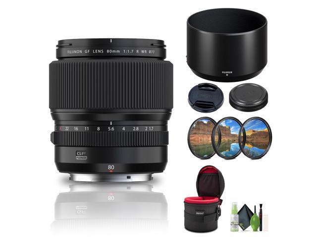 Click here for FUJIFILM GF 80mm f/1.7 R WR Lens (FUJIFILM G) Bund... prices