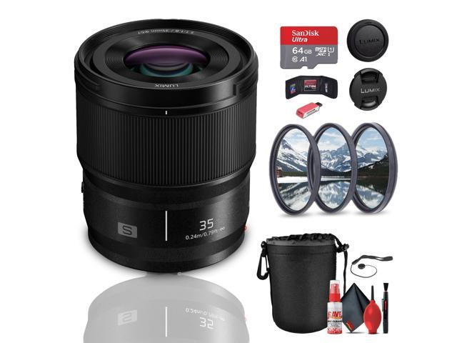 Click here for Panasonic Lumix S 35mm f/1.8 Lens Bundle with Acce... prices