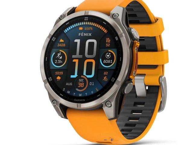 Click here for Garmin fnix 8  47 mm  AMOLED  Sapphire  Titanium w... prices