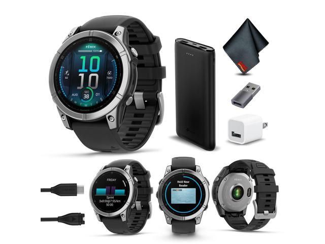 Click here for fenix E 47 mm  AMOLED  Stainless Steel with Black... prices