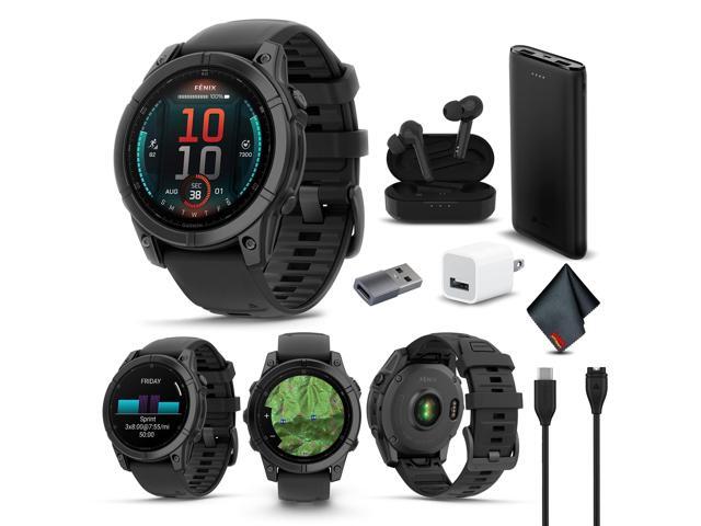 Click here for fenix E 47 mm  AMOLED  Slate Gray Steel with Black... prices