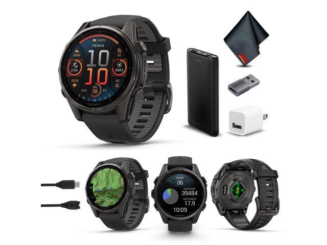 Click here for fenix 8 43mm AMOLED Sapphire Carbon Gray DLC Titan... prices