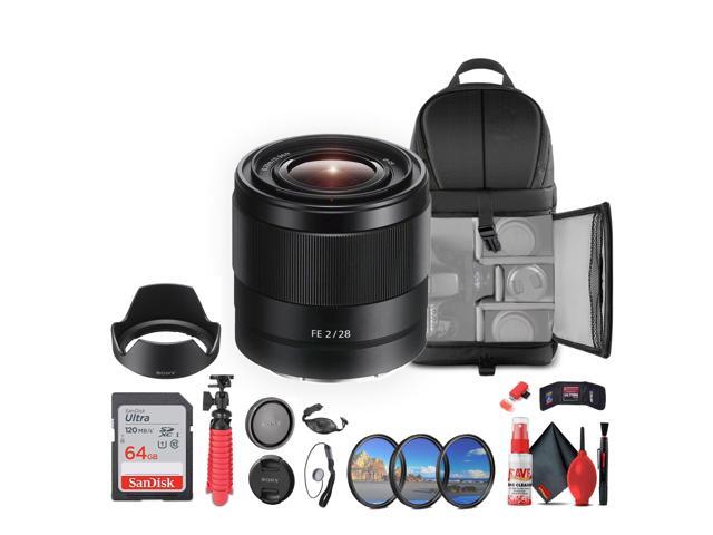 Click here for Sony FE 28mm f/2 Lens (SEL28F20) + 64GB Card + Fil... prices