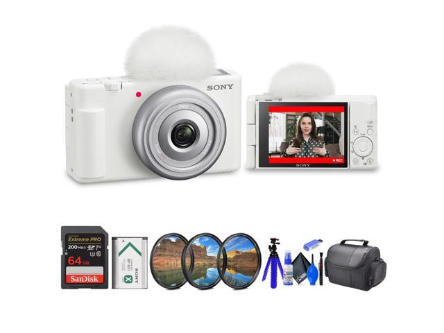 Click here for Sony ZV-1F Vlogging Camera (White) (ZV1F/W) + Filt... prices