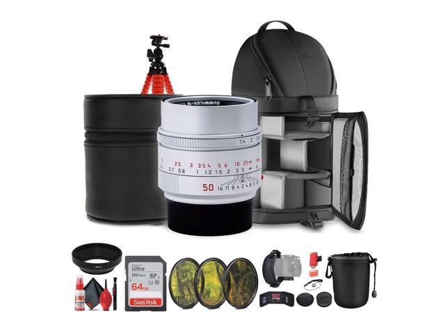 Click here for Leica Summilux-M 50mm f/1.4 ASPH. Lens + Sling Bac... prices
