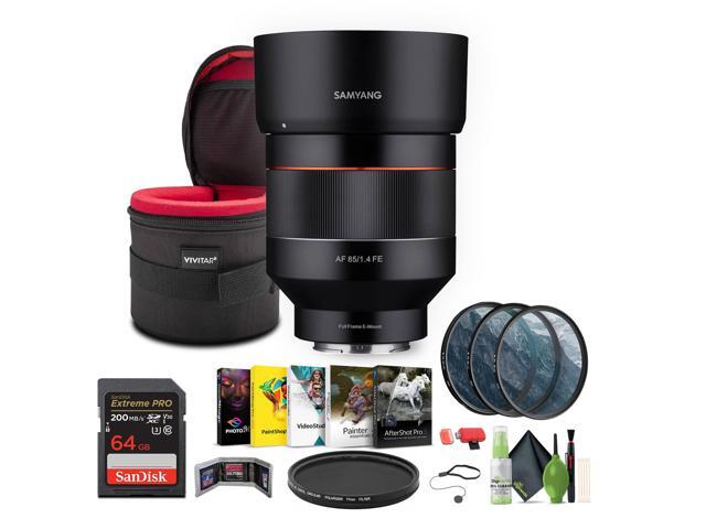 Click here for Samyang SYIO85AF-E 85mm F1.4 Auto Focus Weather Se... prices