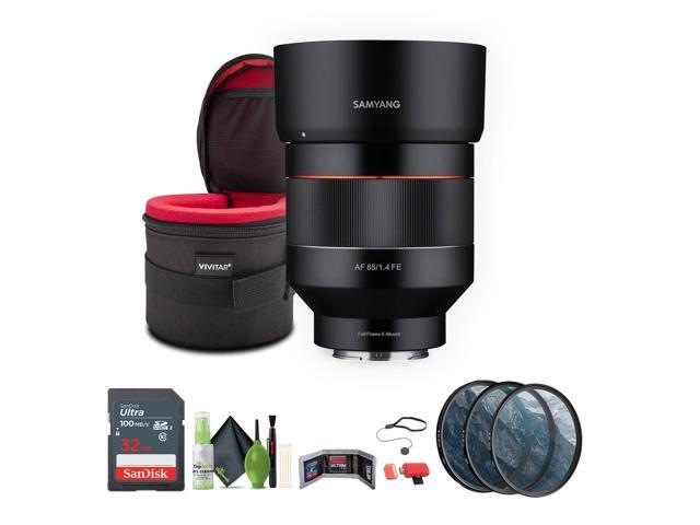 Click here for Samyang SYIO85AF-E 85mm F1.4 Auto Focus Weather Se... prices