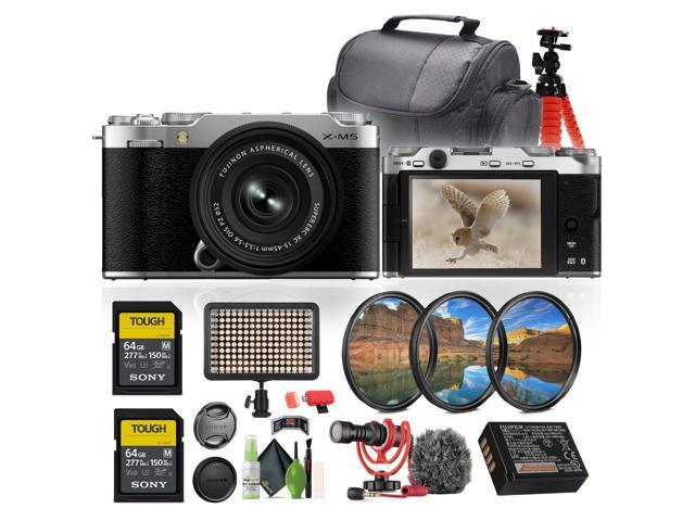 Click here for Fujifilm X-M5 Mirrorless Camera + XC 15-45mm f/3.5... prices