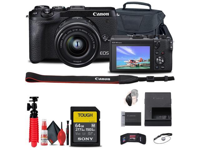 Click here for Canon EOS M6 Mark II Mirrorless Camera (Black) wit... prices