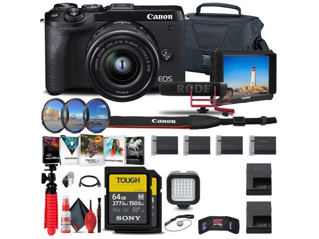 Click here for Canon EOS M6 Mark II Mirrorless Camera (Black) wit... prices