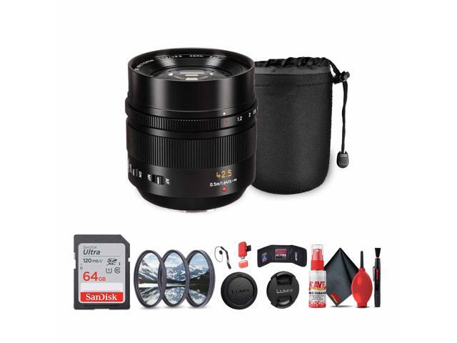 Click here for Panasonic Leica DG Nocticron 42.5mm f/1.2 Lens Bun... prices