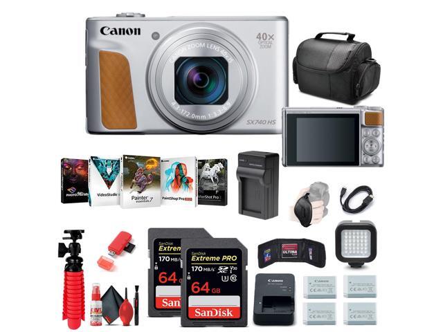 Click here for Canon PowerShot SX740 HS Digital Camera (Silver) (... prices