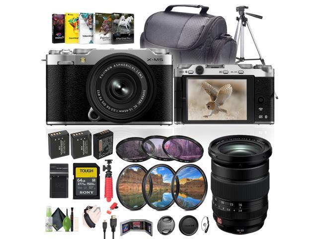 Click here for Fujifilm X-M5 Mirrorless Camera+XC 15-45mm+XF 16-5... prices