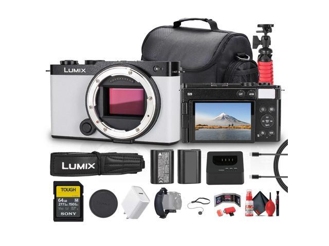 Click here for Panasonic Lumix S9 Mirrorless Camera (White) Bundl... prices
