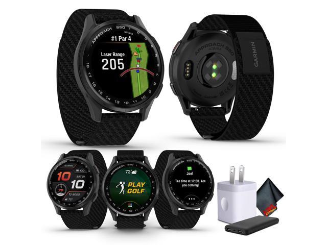 Click here for Garmin Approach S50  Slate/Black Nylon GPS Golf Sm... prices