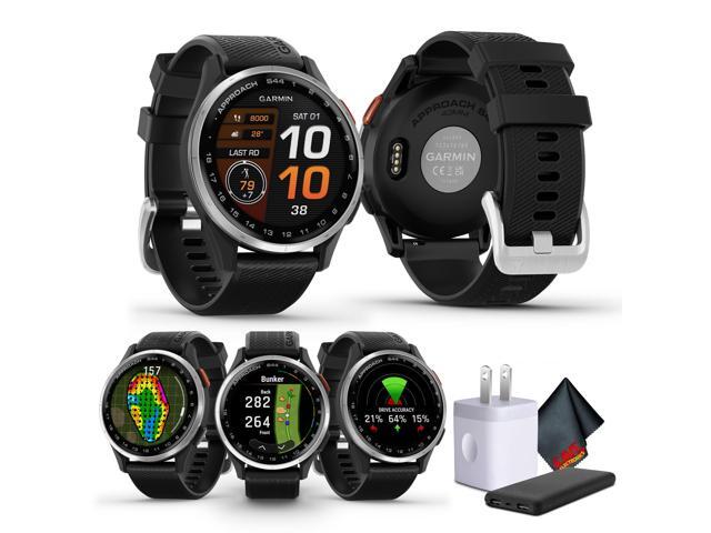 Click here for Garmin Approach S44  Silver/Black Silicone GPS Gol... prices
