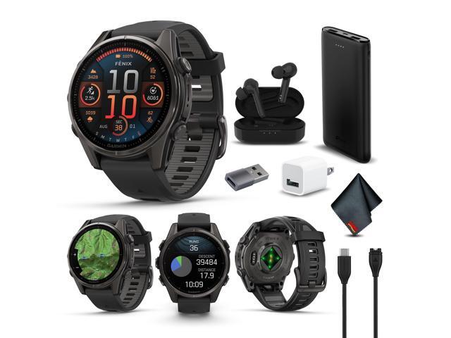 Click here for fenix 8 43mm AMOLED Sapphire Carbon Gray DLC Titan... prices