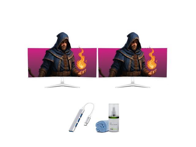 Click here for Crua 34 inch 144HZ Monitor White 2 pack prices