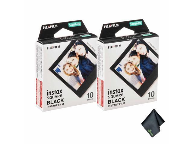 Click here for 2xFUJIFILM INSTAX SQUARE Black Instant Film (10 Ex... prices