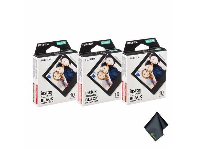 Click here for 3xFUJIFILM INSTAX SQUARE Black Instant Film (10 Ex... prices