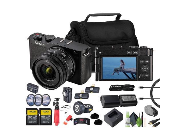 Click here for Panasonic Lumix S9Camera (Black)  2 pack of 64GB M... prices