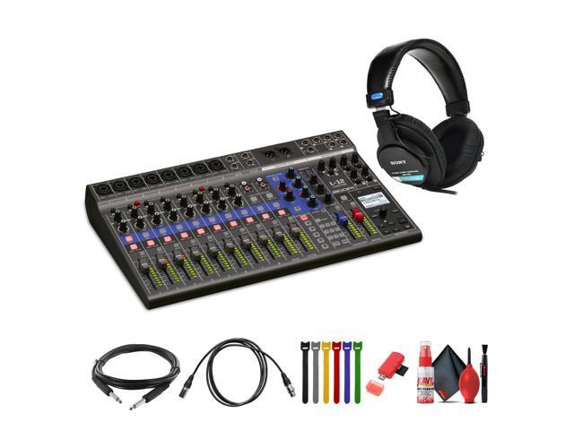Click here for Zoom LiveTrak L-12-12-Channel Digital Mixer + MDR-... prices