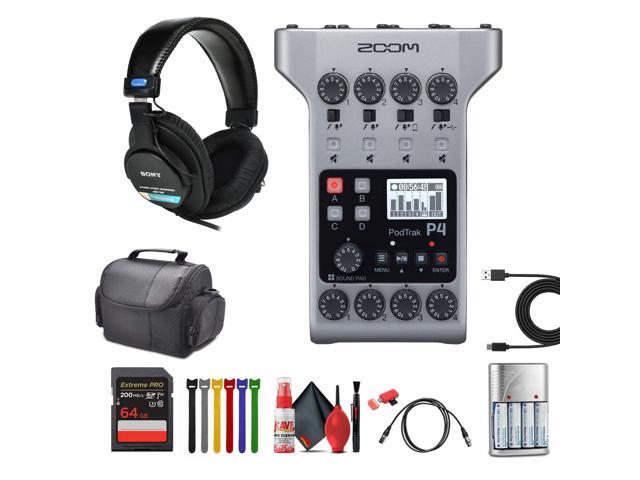 Click here for Zoom PodTrak P4 Portable Podcast Recorder + Headph... prices