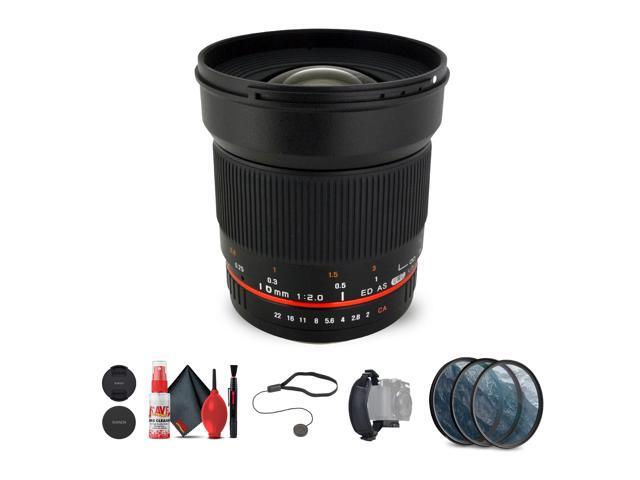 Click here for Rokinon 16mm f/2.0 ED AS UMC CS Lens for Micro Fou... prices