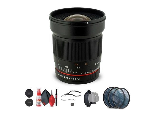 Click here for Rokinon 24mm f/1.4 Aspherical Wide Angle Lens for... prices